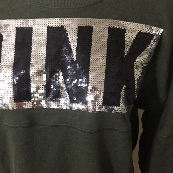 PINK Victoria's Secret | Tops | Victorias Secret Bling Long Sleeve ...